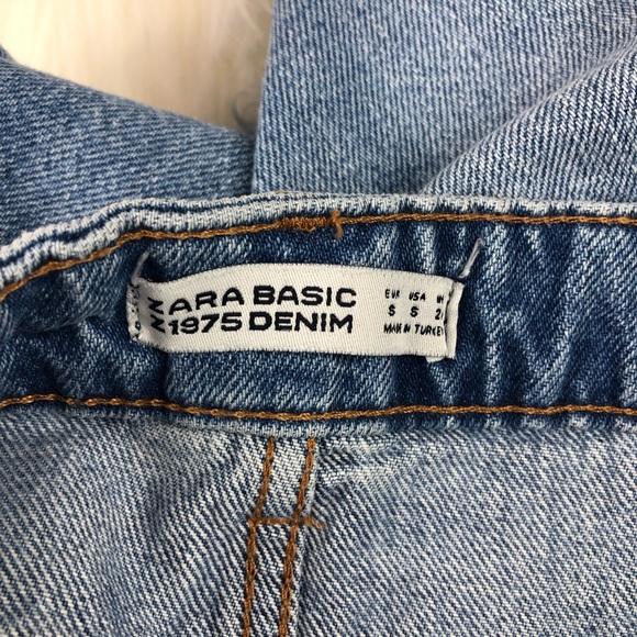 Zara | Skirts | Zara Basic Denim Skirt Small | Poshmark